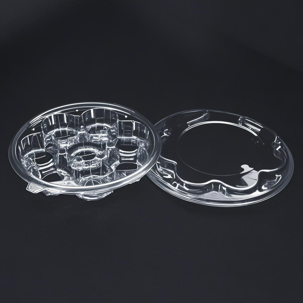 clear Plastic Round Cake Box clear Cake Packaging Box HB2150 - Weifang ...